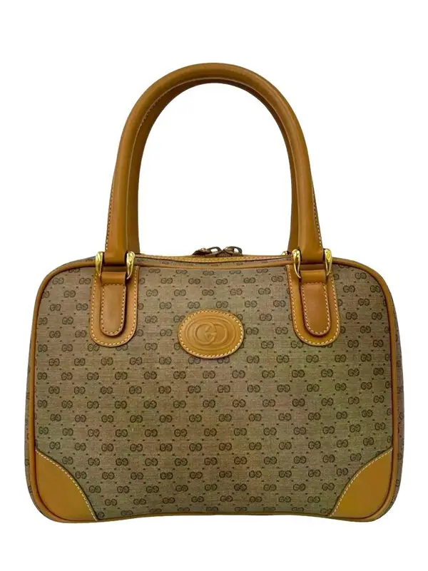 Gucci Micro Gg Supreme Handbag - Neutrals