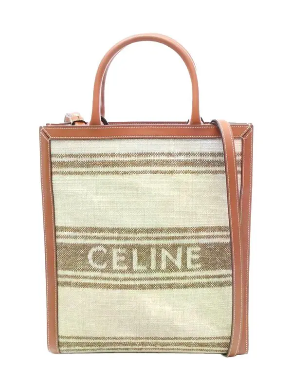 Celine Small Vertical Cabas Tote - Neutrals