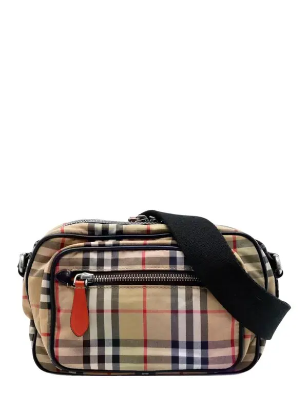 Burberry House Check Canvas Paddy Crossbody Bag - Neutrals