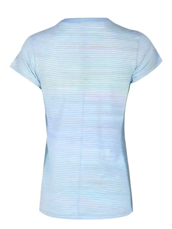 Rag & Bone Horizontal Stripe T-shirt - Blue