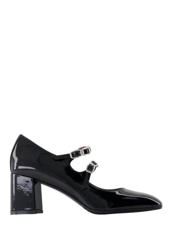 CAREL 60mm Alice B Buckle Pumps - Black