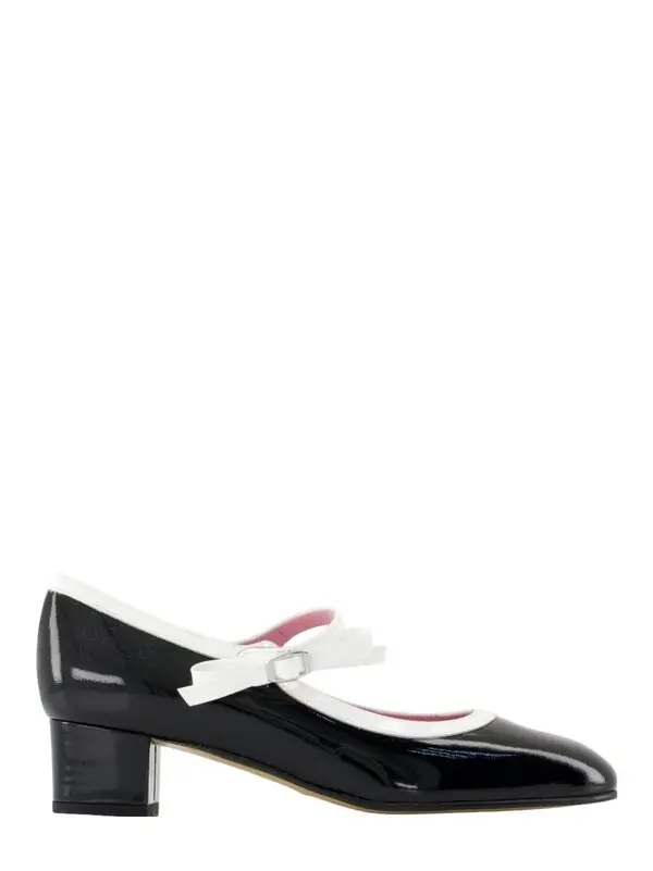 CAREL Kina Bow Mary Jane Pumps - Black