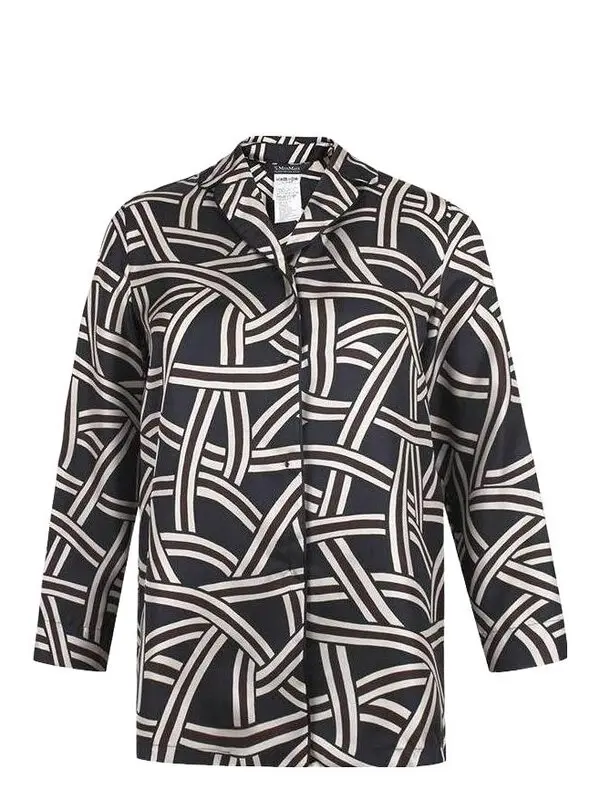 Max Mara Printed Shirt - Black