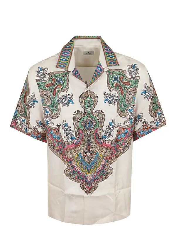 Etro Paisley Short-sleeve Shirt - Multicolor