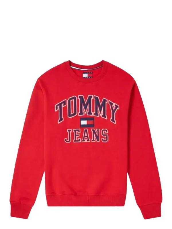 Tommy Hilfiger Logo Sweatshirt - Red