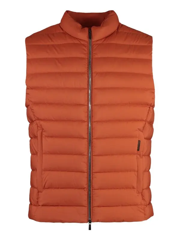 MOORER Calaf Gilet - Orange
