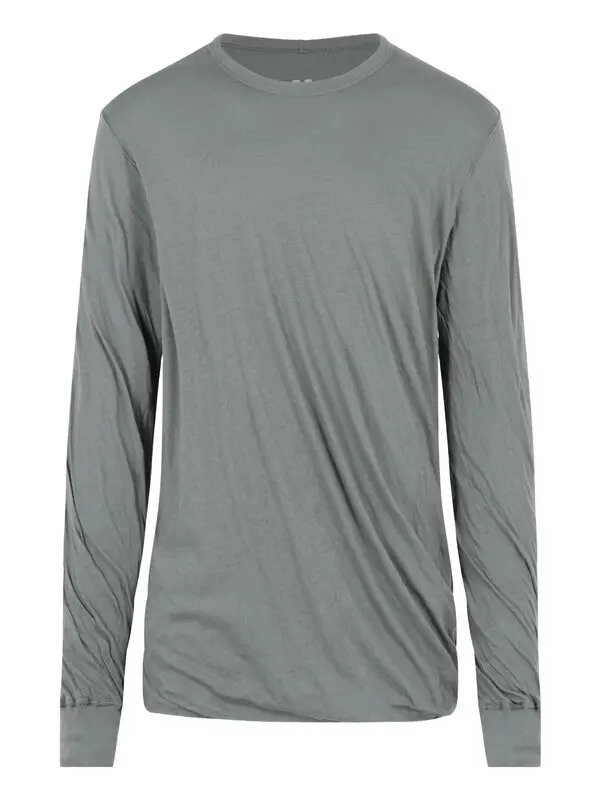 Rick Owens Long-sleeved T-shirt - Gray