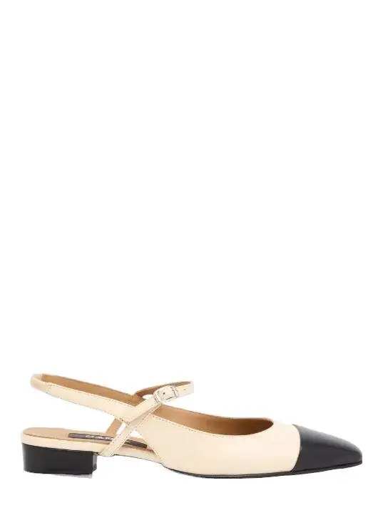 CAREL Oceano Flat Pumps - Nude