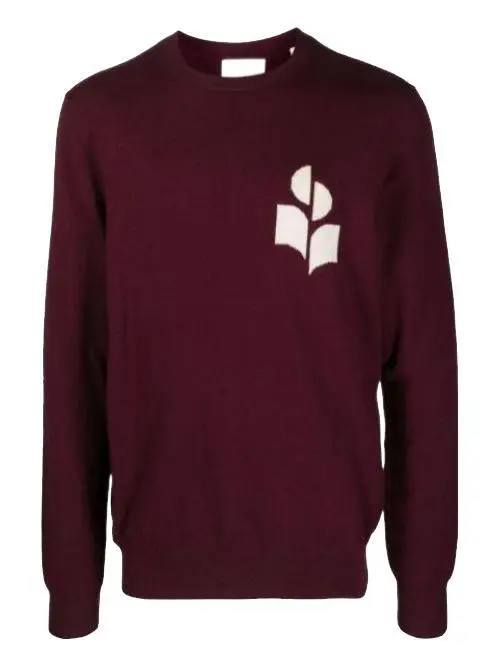 Isabel Marant Étoile Evans Crew Neck Long Sleeve Sweater - Brown