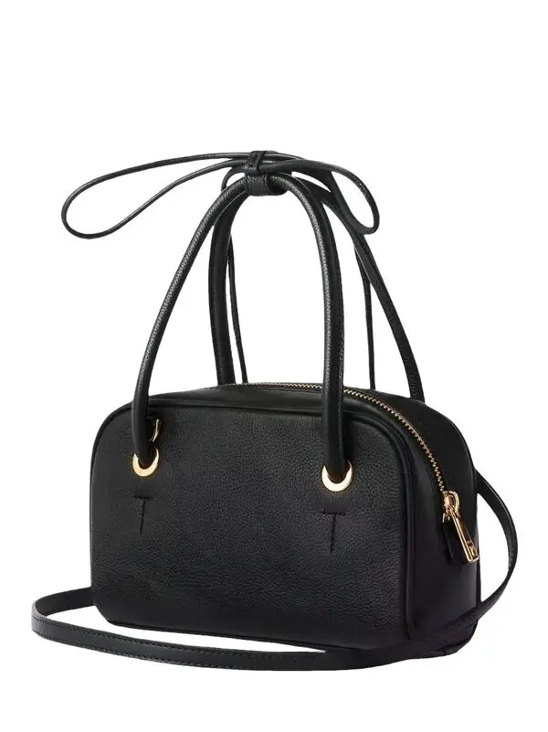 Furla Dome Grain-leather Tote Bag - Black