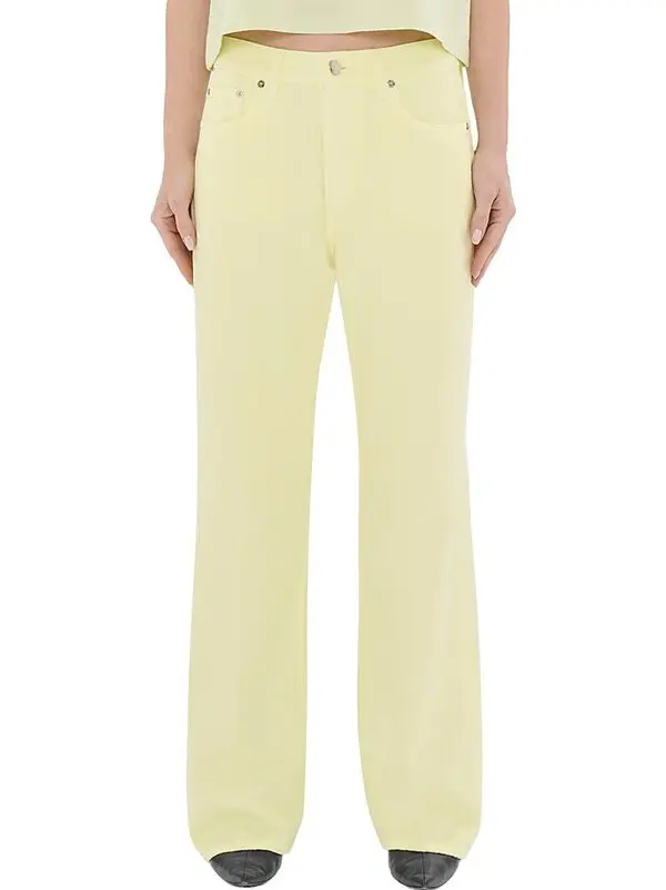 HAIKURE Winny Mid Rise Jeans - Lime