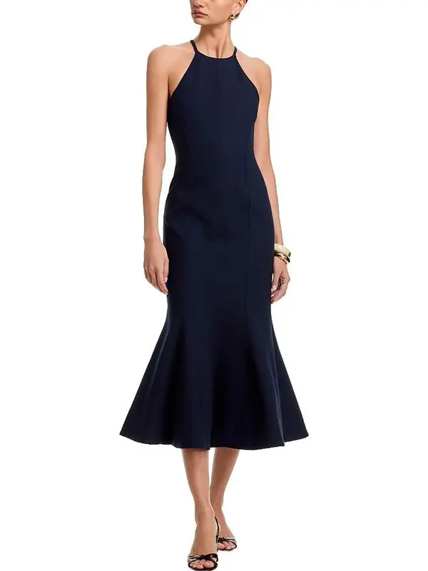 Cinq À Sept Miriam Halter Dress - Navy