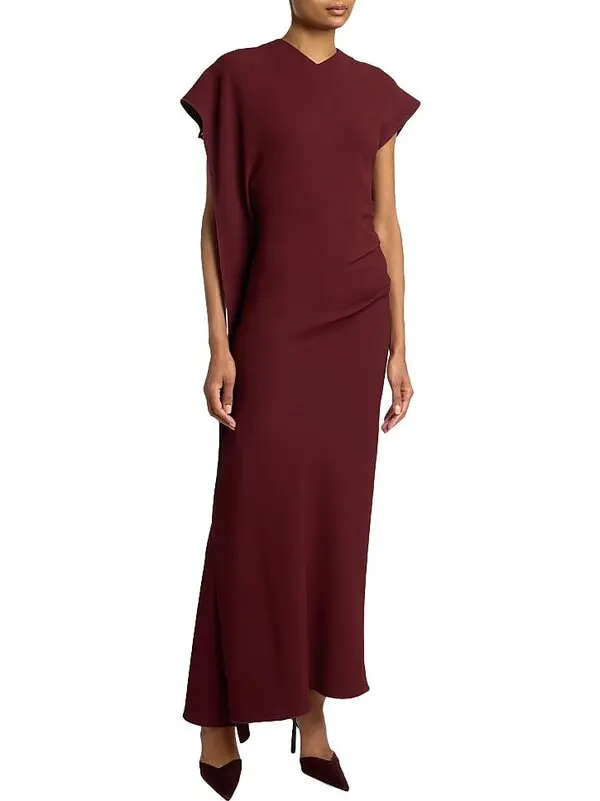 Victoria Beckham Midi Dress - Cinnabar Red
