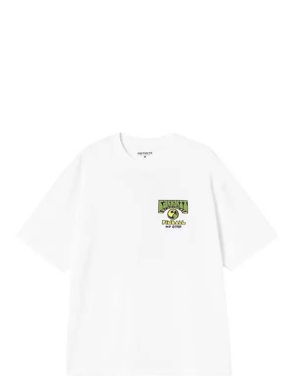 Carhartt Work In Progress Short Sleeve Pinball Tee - White