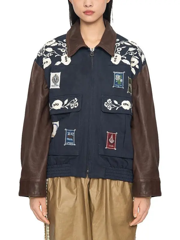Sea Georgie Embellished Jacket - Navy
