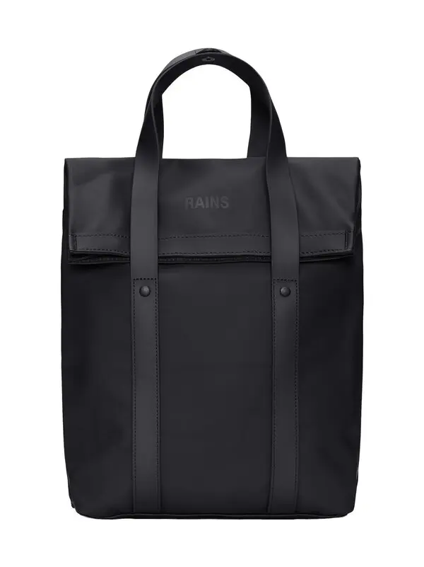 Rains 2 Way Tote Backpack Mini - Black