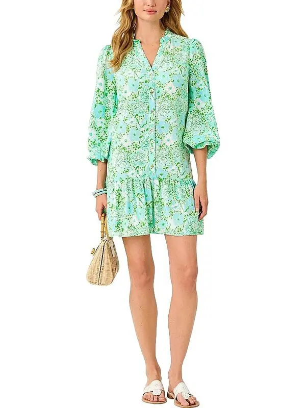 Lilly Pulitzer® Tunic Popover Dress - Mint Condition Burst Of Joy
