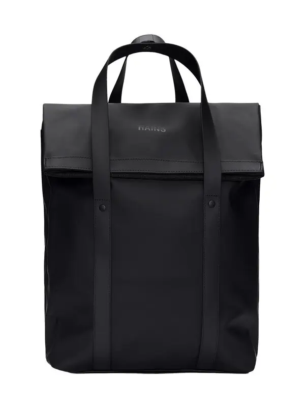 Rains 2 Way Tote Backpack - Black