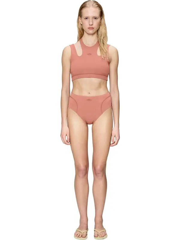 Rains Cut-out Halterneck Bikini Top - Endure