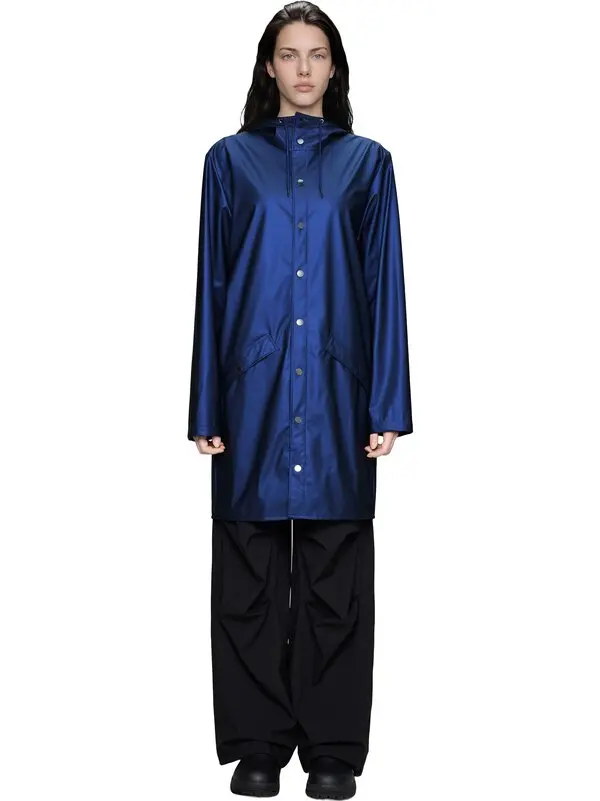Rains Long Jacket Waterproof Rainwear - Lucid