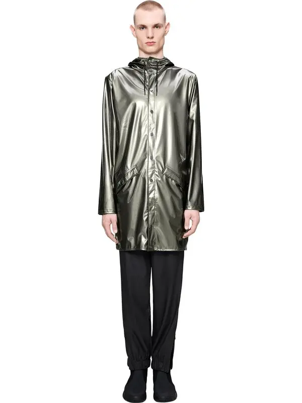Rains Long Jacket - Grey