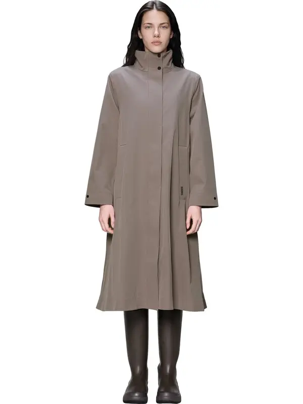 Rains Suva Softshell A-line W Jacket - Cinder