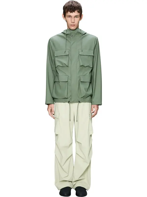 Rains Pocket Jacket - Green