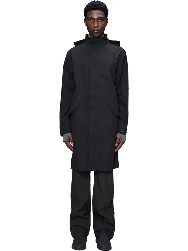 Rains Suva Hardshell Coat - Black