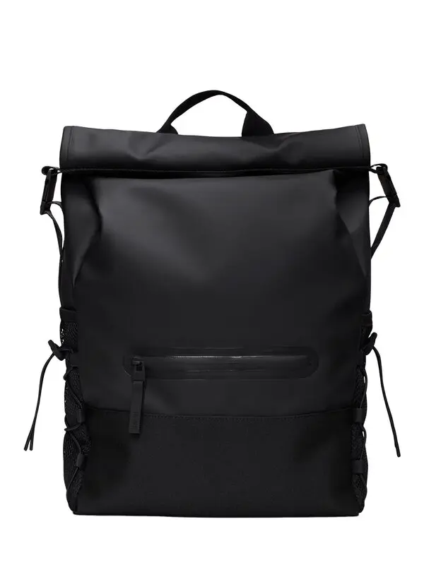 Rains Trail Mountaineer Rolltop Backpack - Black