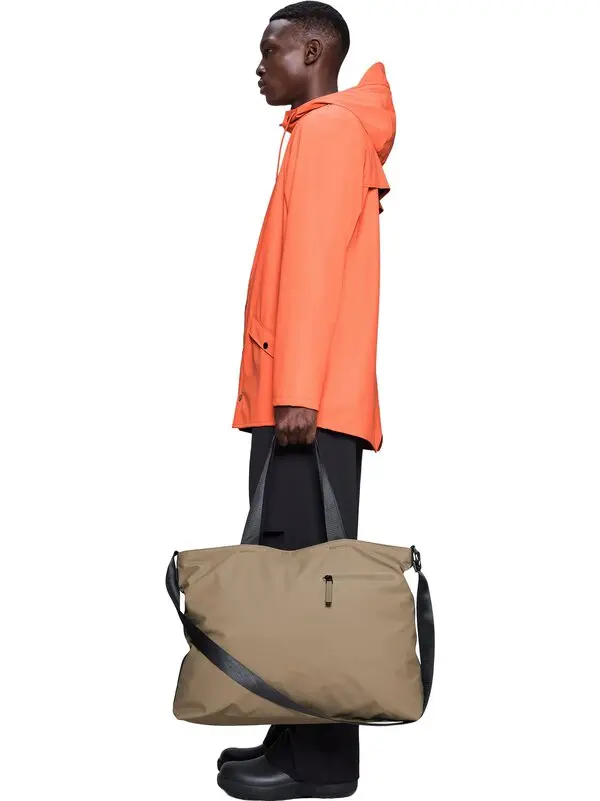 Rains Dash Messenger Tote Bag - Beige