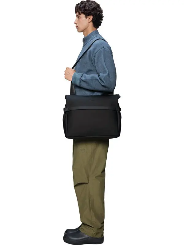 Rains Otg Messenger Bag - Black