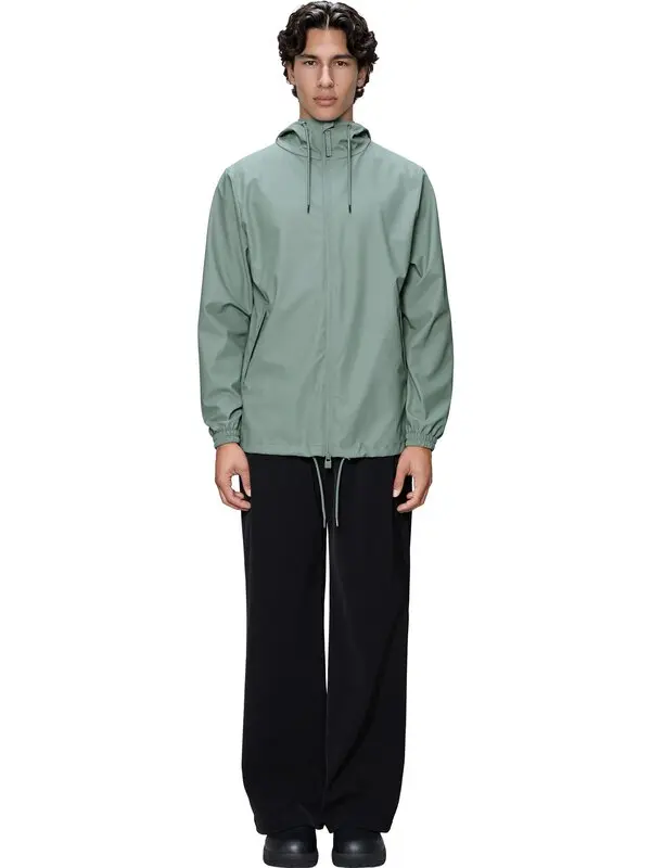 Rains Storm Breaker Hooded Waterproof Raincoat - Green