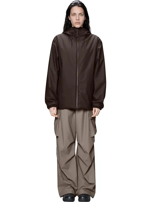 Rains Lohja Insulated Waterproof Jacket - Bark