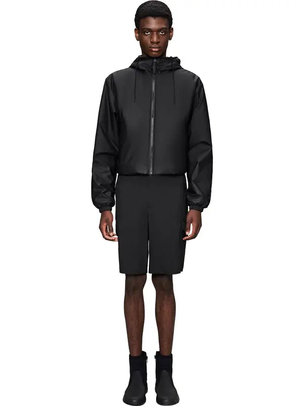 Rains Lohja Short Insulated Jacket - Black