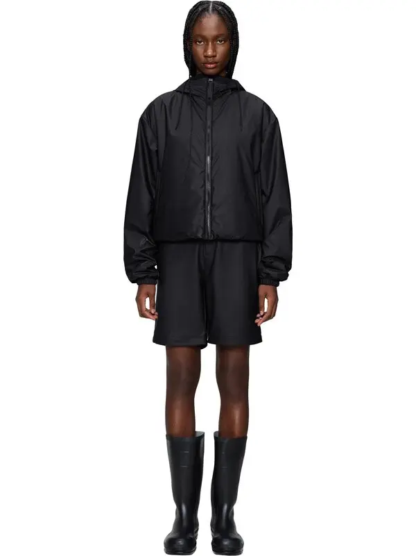Rains Lohja Short Insulated Jacket - Black
