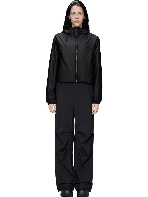 Rains Lohja Short Insulated Jacket - Black