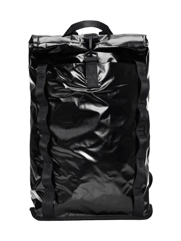 Rains Sibu Rolltop Rucksack - Black