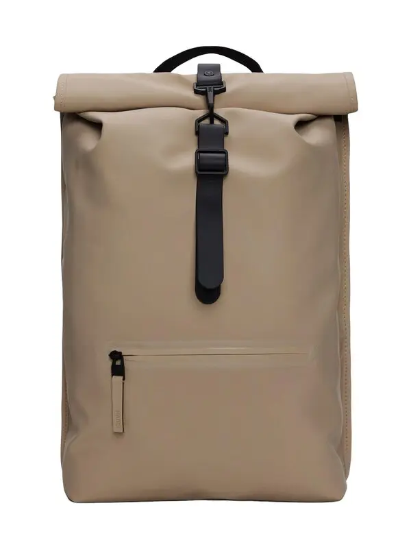 Rains Rolltop Backpack - Beige