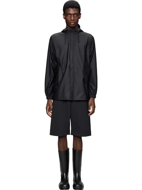 Rains Fishtail Jacket - Black