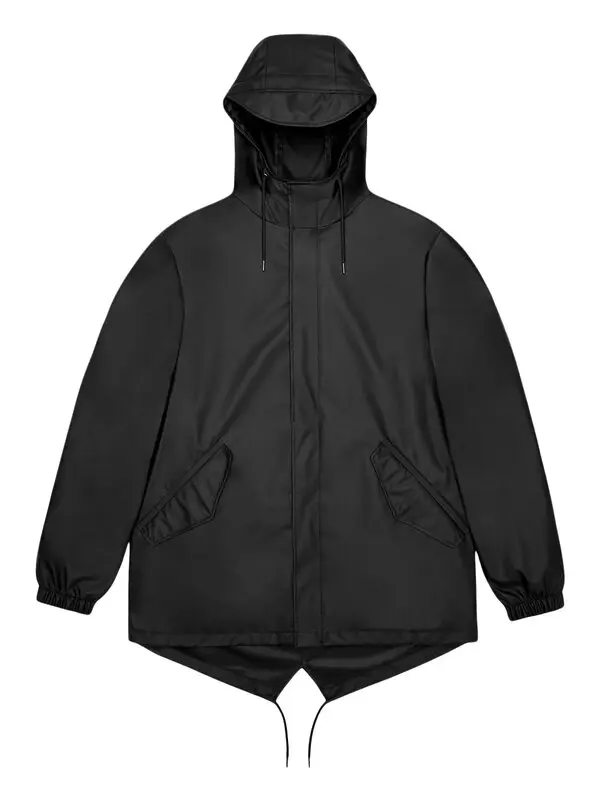 Rains Fishtail Jacket - Black