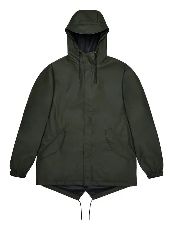Rains Fishtail Jacket - Green