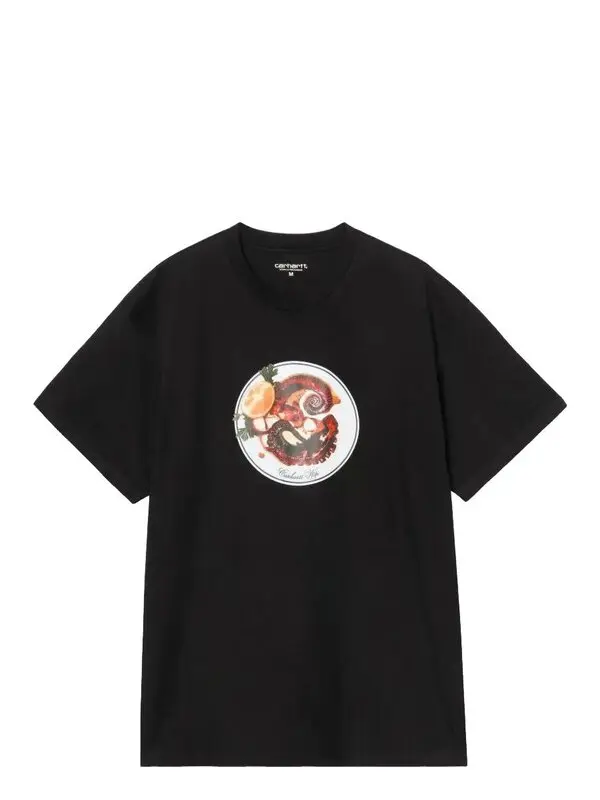 Carhartt Work In Progress Octopus Graphic T-shirt - Black