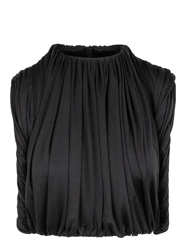 HEIRLOME Effie Cropped Top - Black