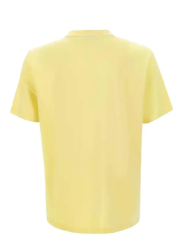 BOSS Logo-print Short-sleeve T-shirt - Yellow