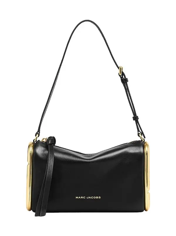 Marc Jacobs Juliette Leather Shoulder Bag - Black