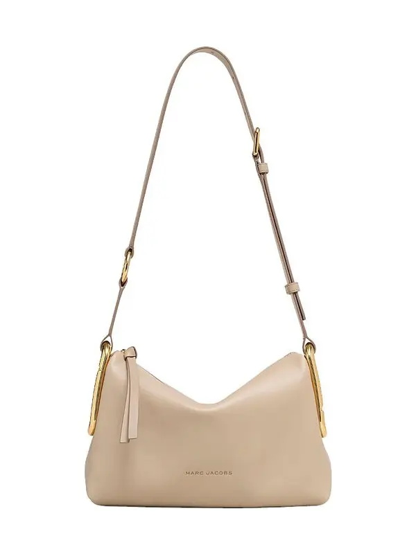 Marc Jacobs Juliette Leather Messenger Bag - Light Slate