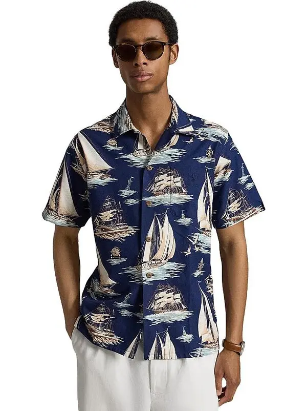 Polo Ralph Lauren Sailboat Print Oxford Shirt - Multi