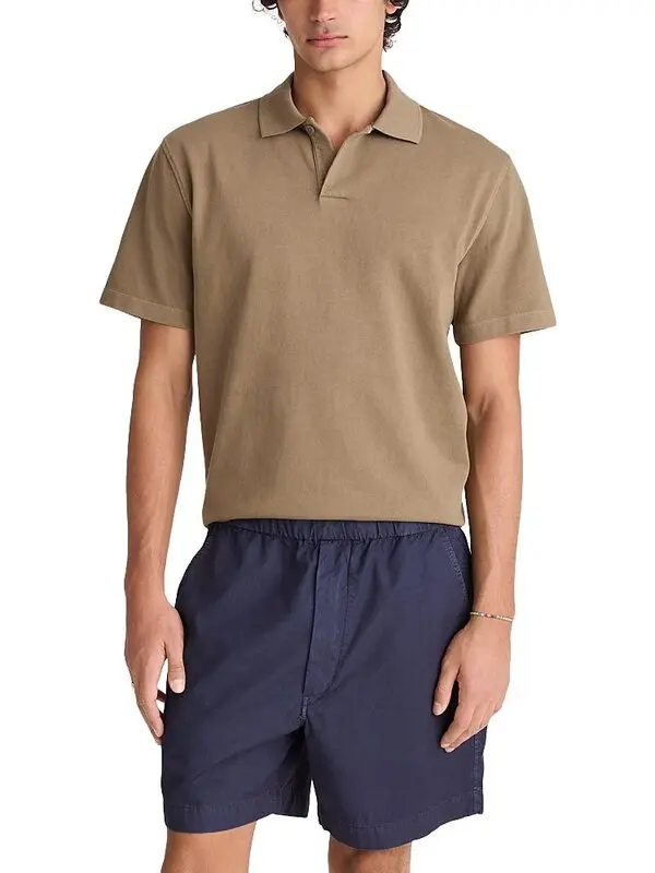 Madewell Poplin Pull-on Shorts - Ink