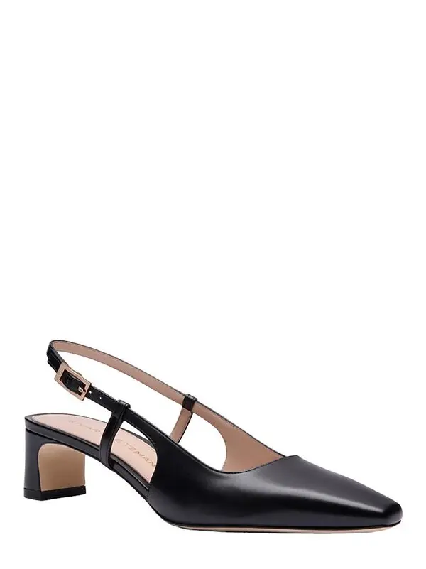 STUART WEITZMAN Baby Babette Slingback Pumps - Black