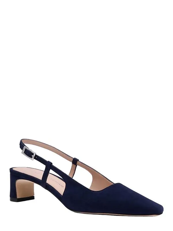STUART WEITZMAN Baby Babette Slingback Pumps - Nice Blue